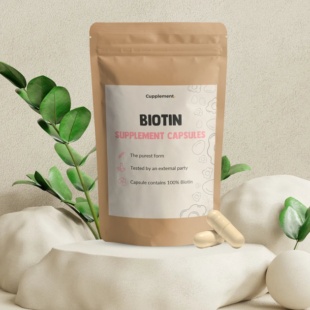 Biotin (Vitamin B8) kapsler - 60 stk | Sunnah Foods